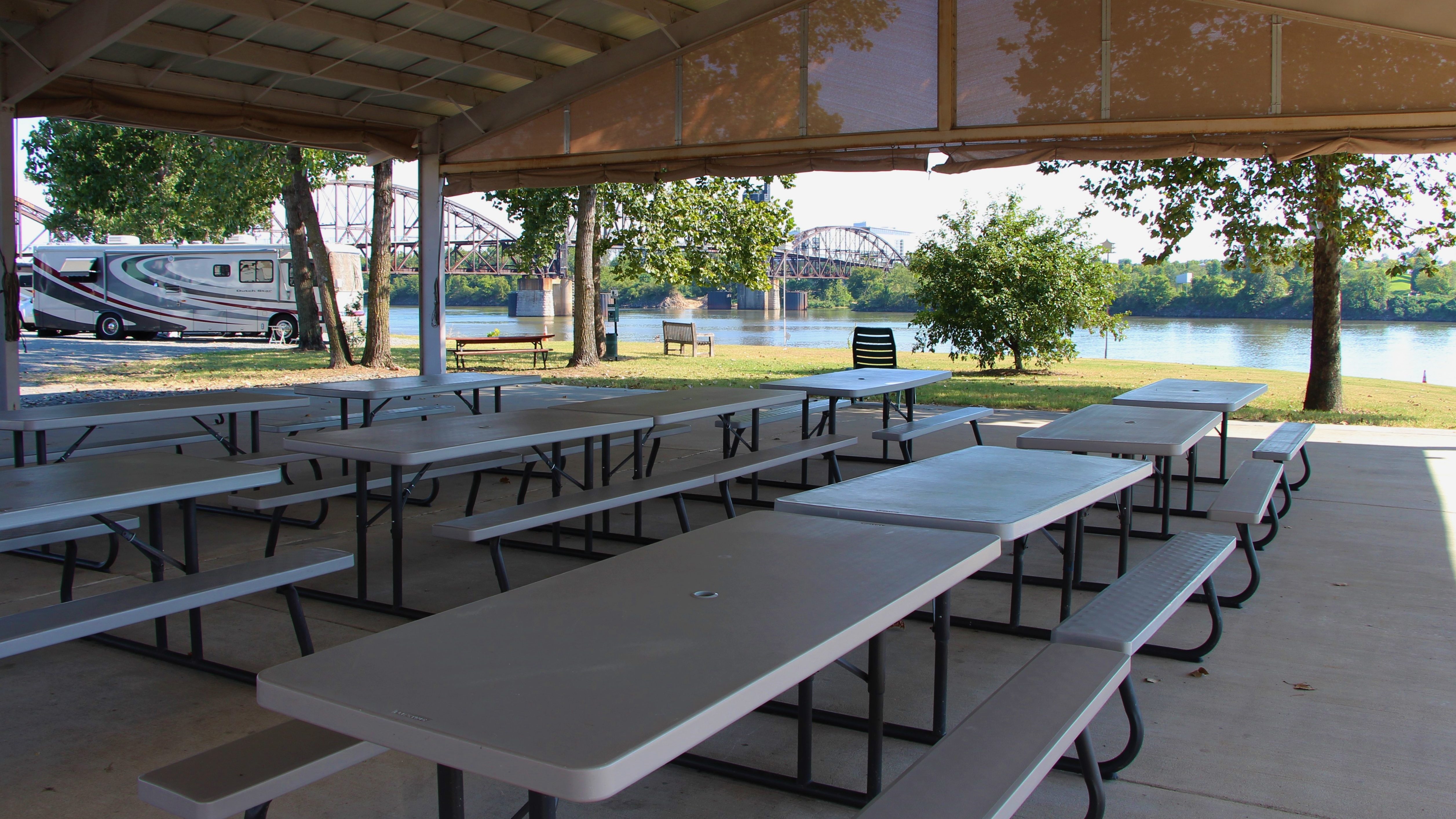 Hastings Pavilion | Downtown Riverside RV Park